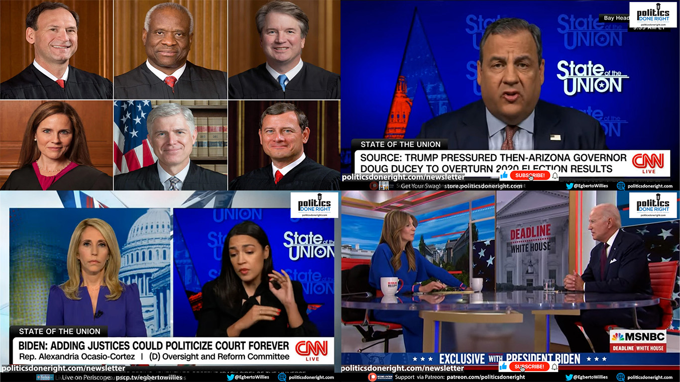 Plutocrats / SCOTUS are winning. AOC nails the Supremes.