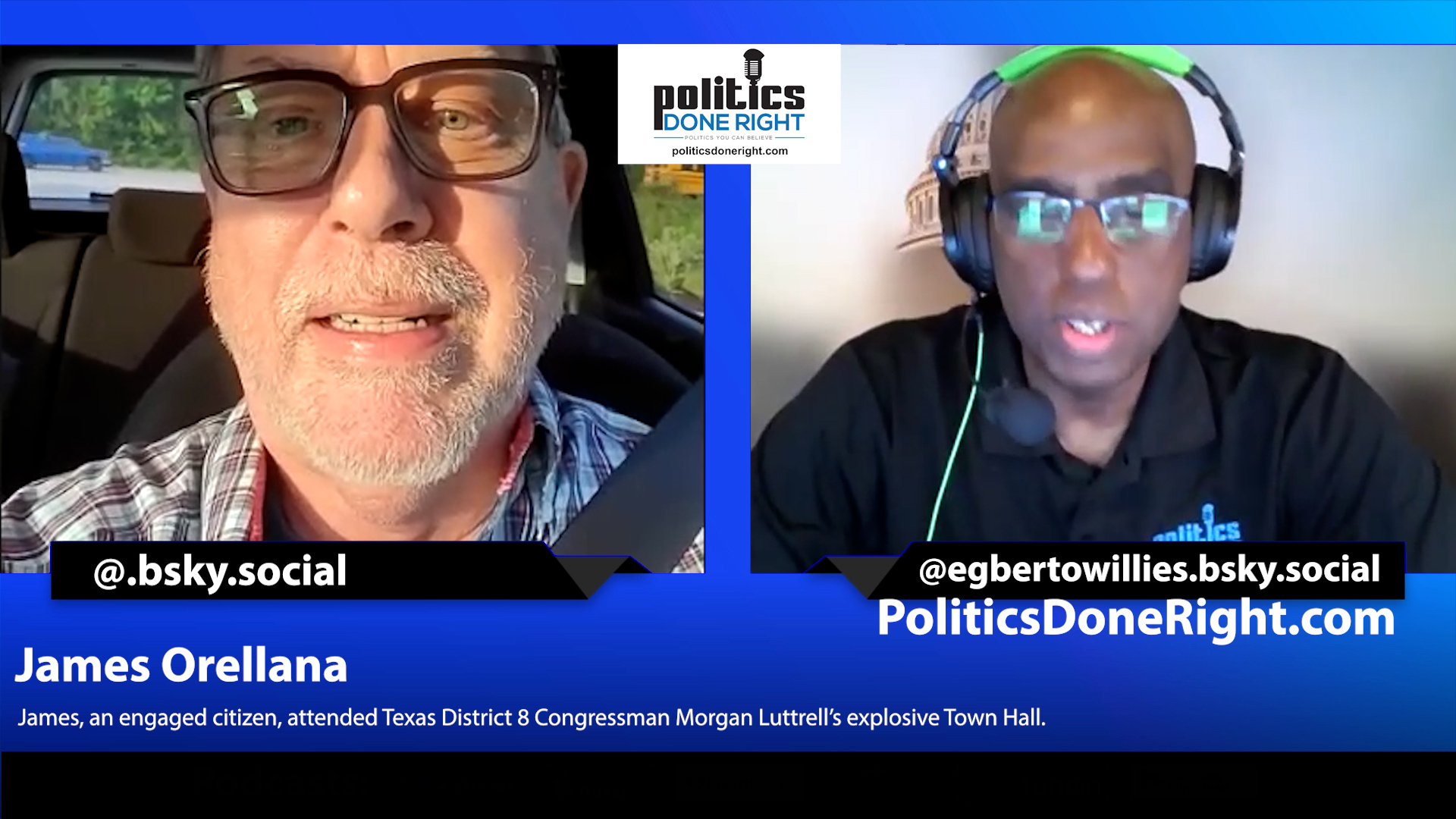 An engaged citizen shares his account of TX Rep Morgan Luttrell