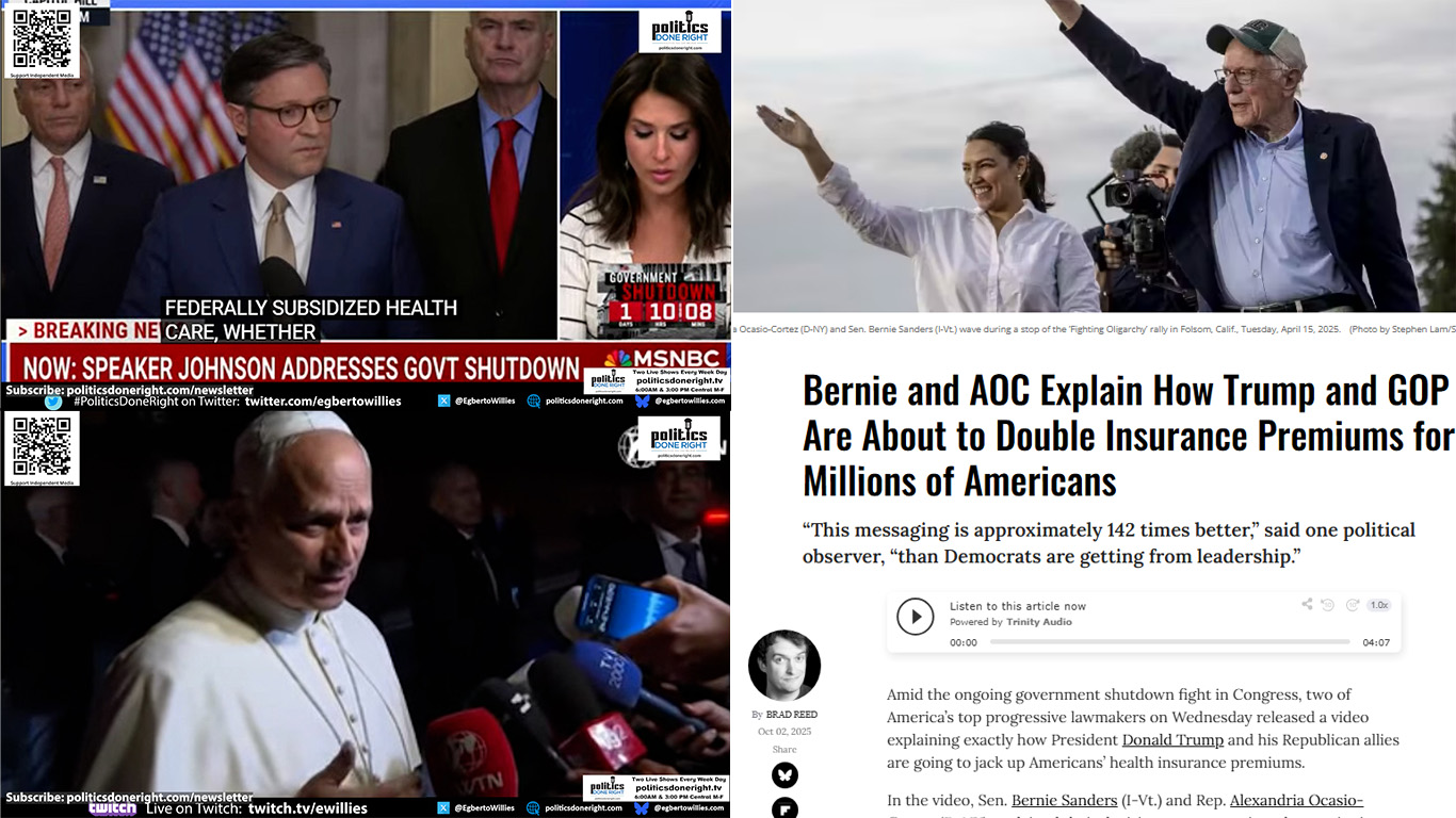 Pope Calls Out MAGA Hypocrisy, MSNBC Shreds GOP Lies,
